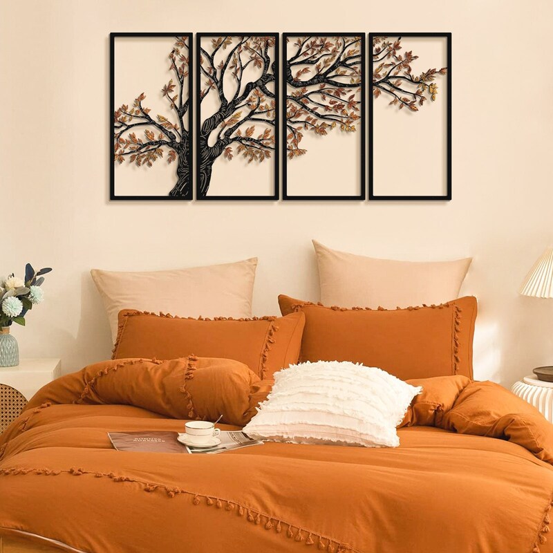 Metal Tree Wall Art - Etsy
