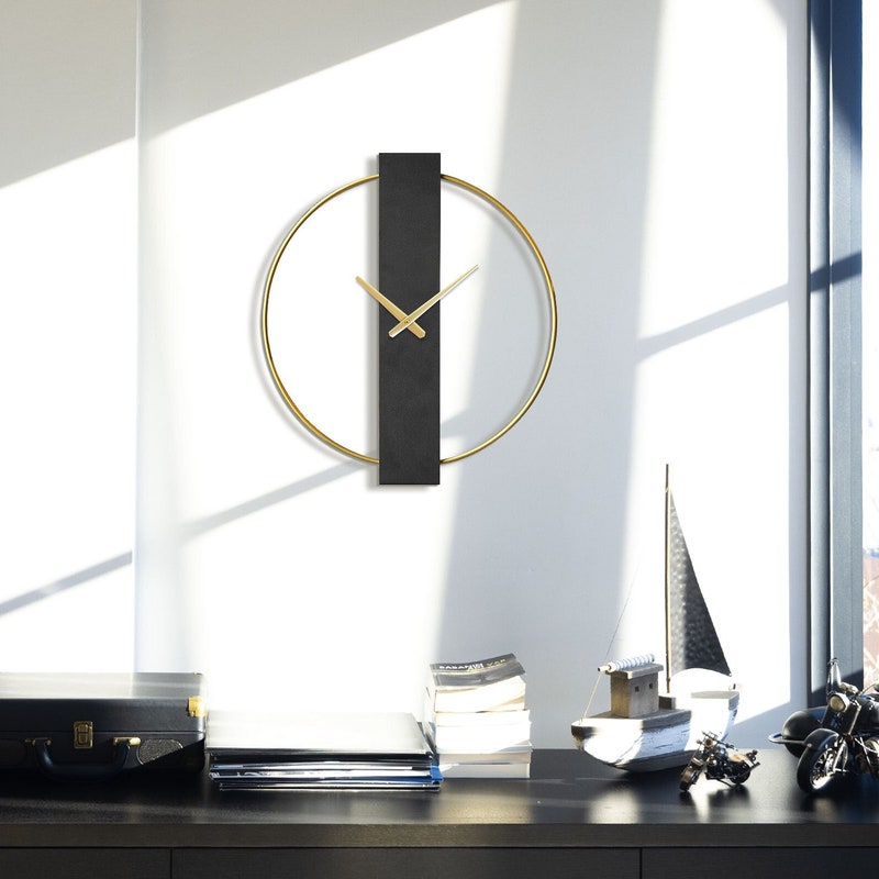 Modern Wall Clock - Etsy