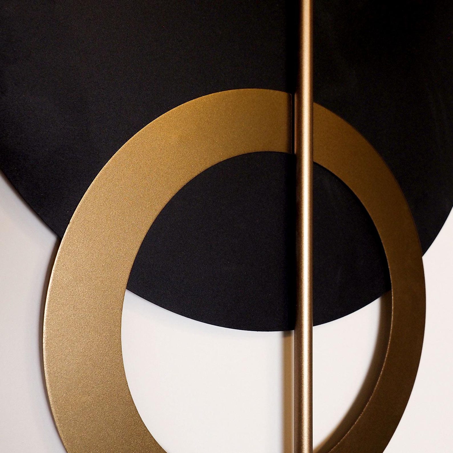 Hyperion 3D Modern Metal Wall Art (hangable Horizontally or Vertically ...