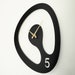 Unique Modern Wall Clock Silent Metal Wall Clock Unique Wall - Etsy