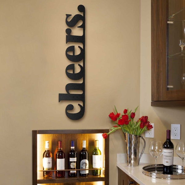 Cheers Sign - Etsy