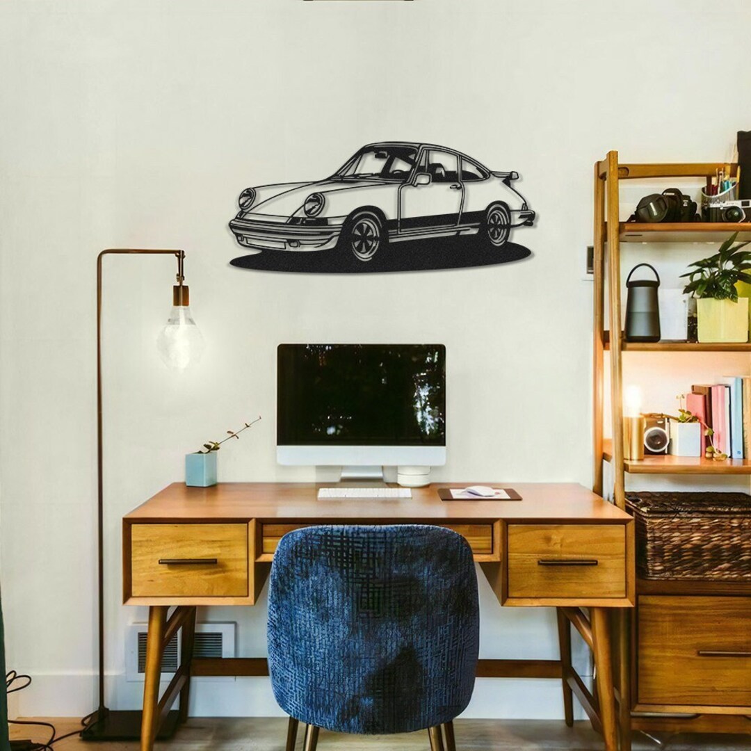 911 Metal Car Wall Art, Gift for Car Lovers, Gifts for Him, Car Guy ...