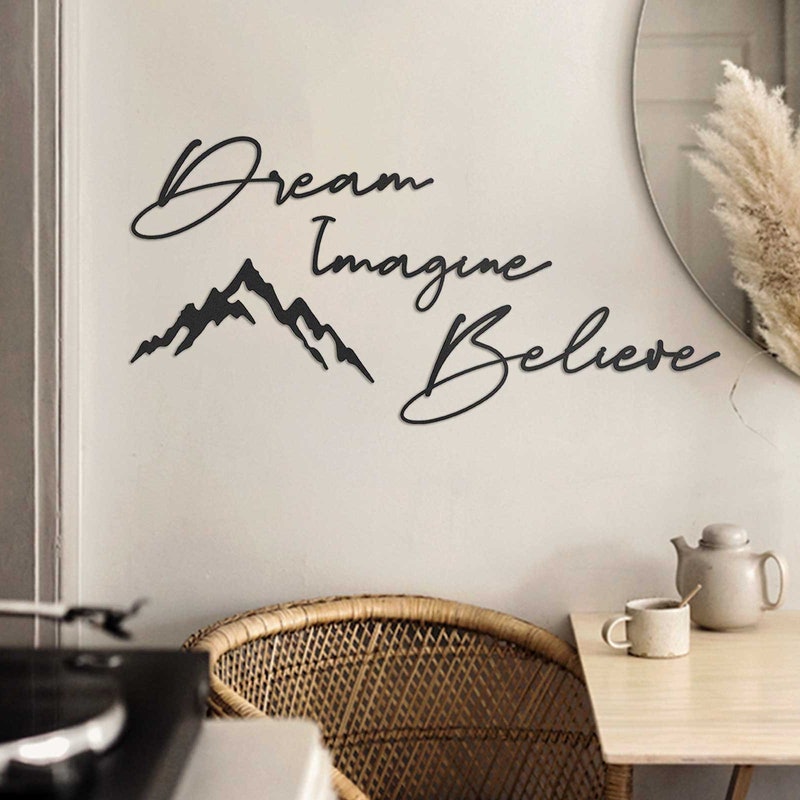 Believe Sign - Etsy