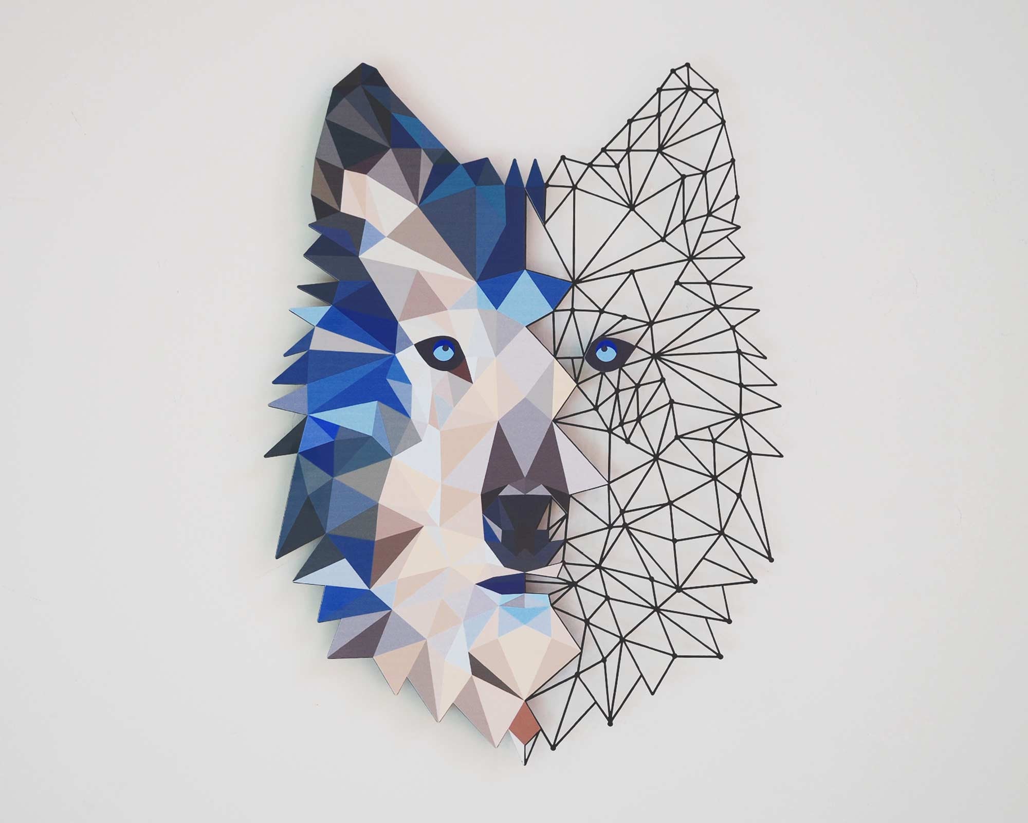 Metal Wolf Wall Art Wolf Wall Decor Wolf Art Wolf Wall - Etsy