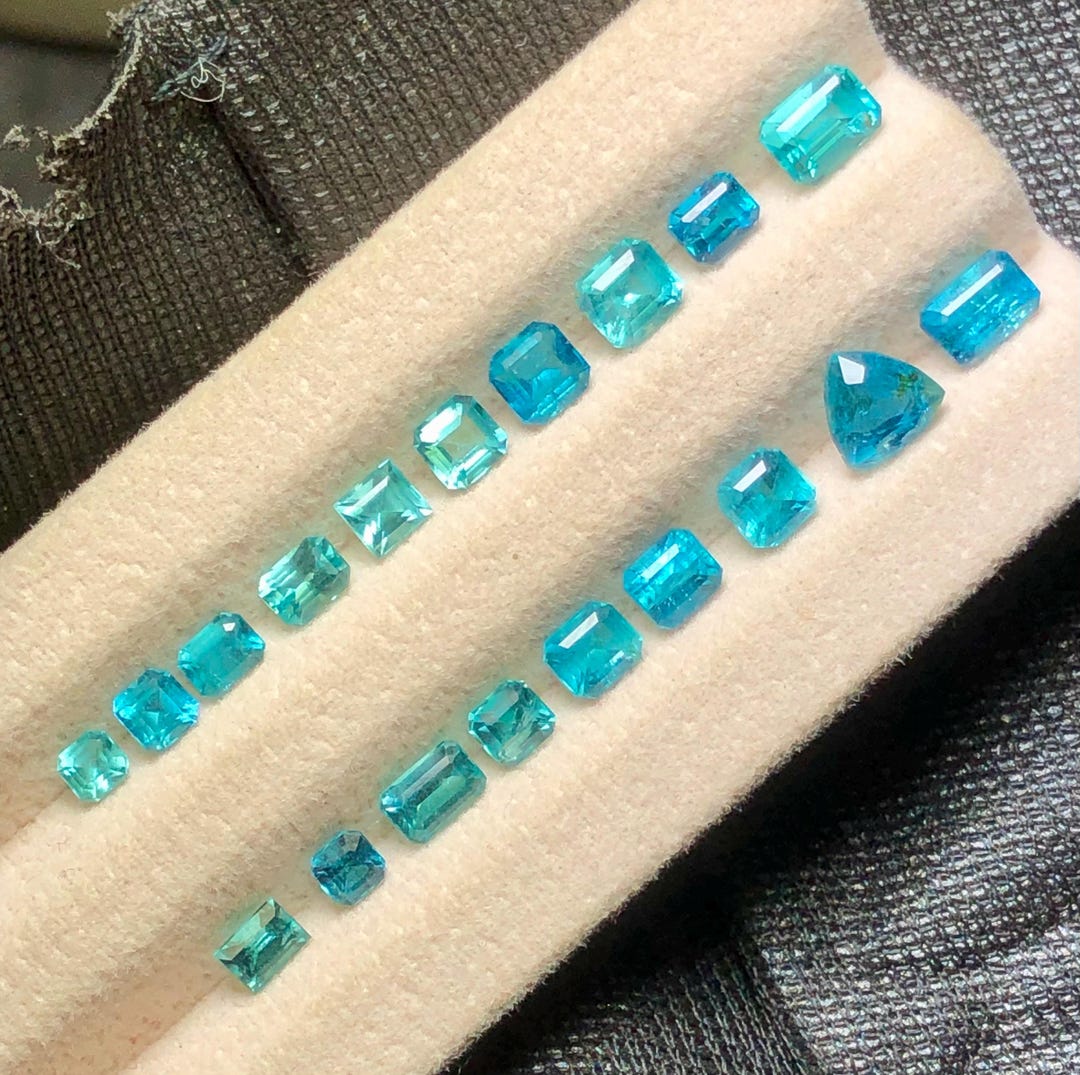 Natural Neon Paraiba Color Tourmaline From Afghanistan, Rare Colors - Etsy