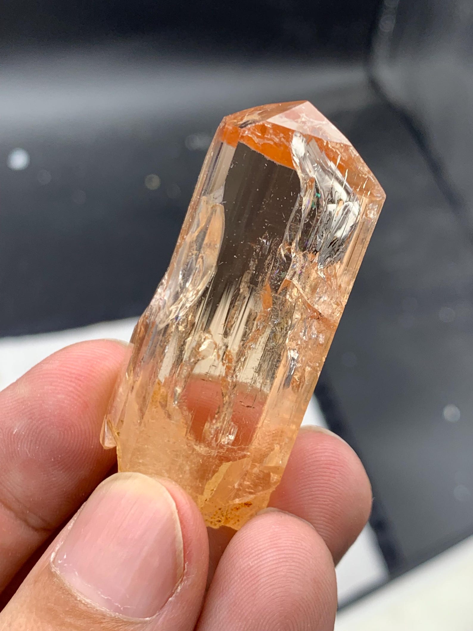 Top Quality Imperial Topaz Crystal Katlang Pakistan - Etsy