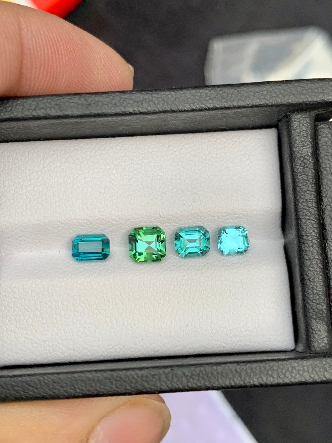 3.2 Cts Blue , Lagoon and Seafoam Tourmaline - Etsy