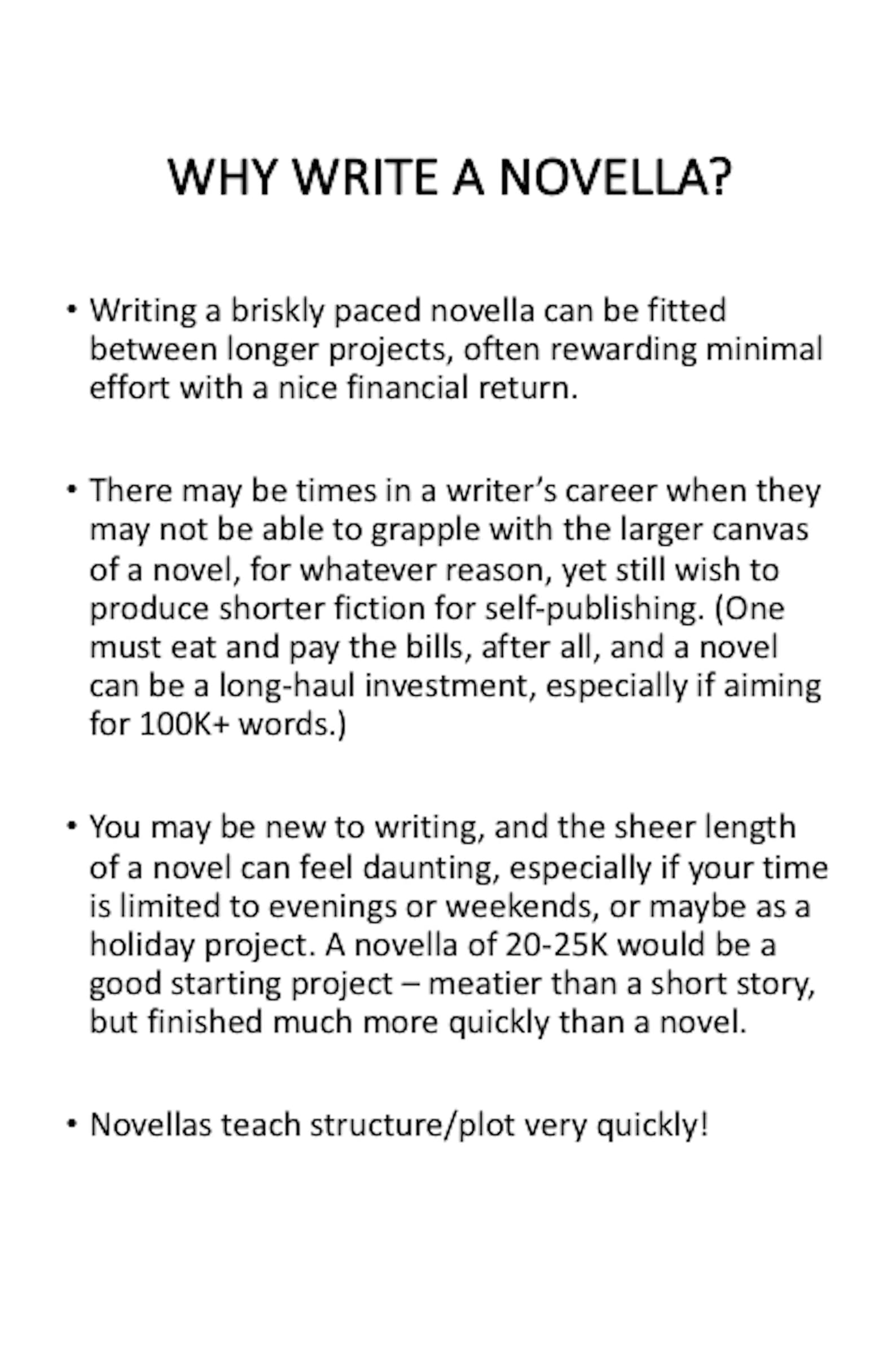 How to Write A Novella or Short Fiction, 52-page Practical Workbook - Etsy
