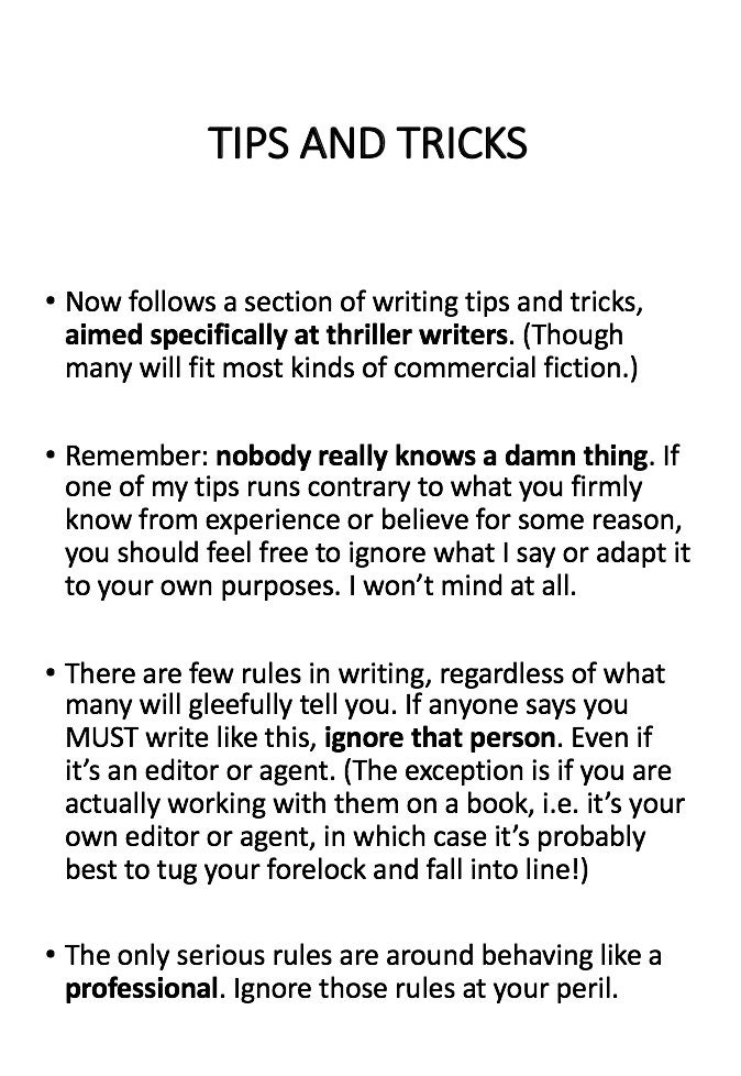 How to Write A Thriller, 50-page Practical Workbook - Etsy