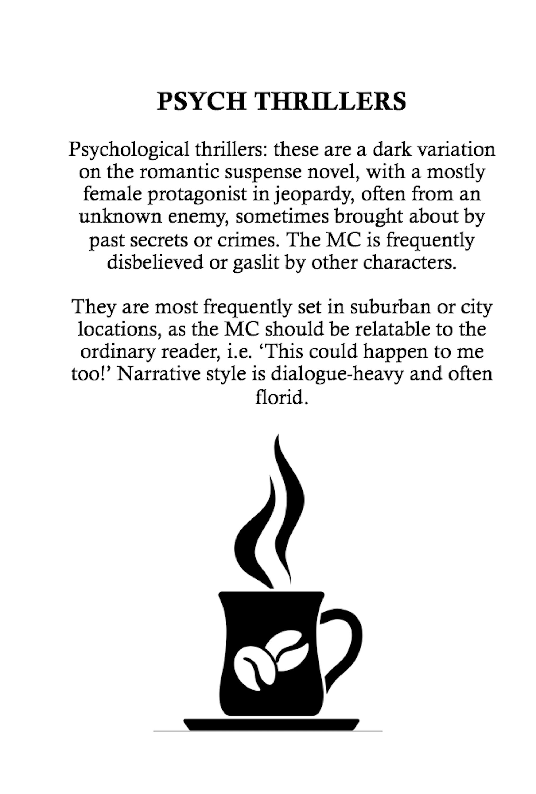 How to Write A Thriller, 50-page Practical Workbook - Etsy