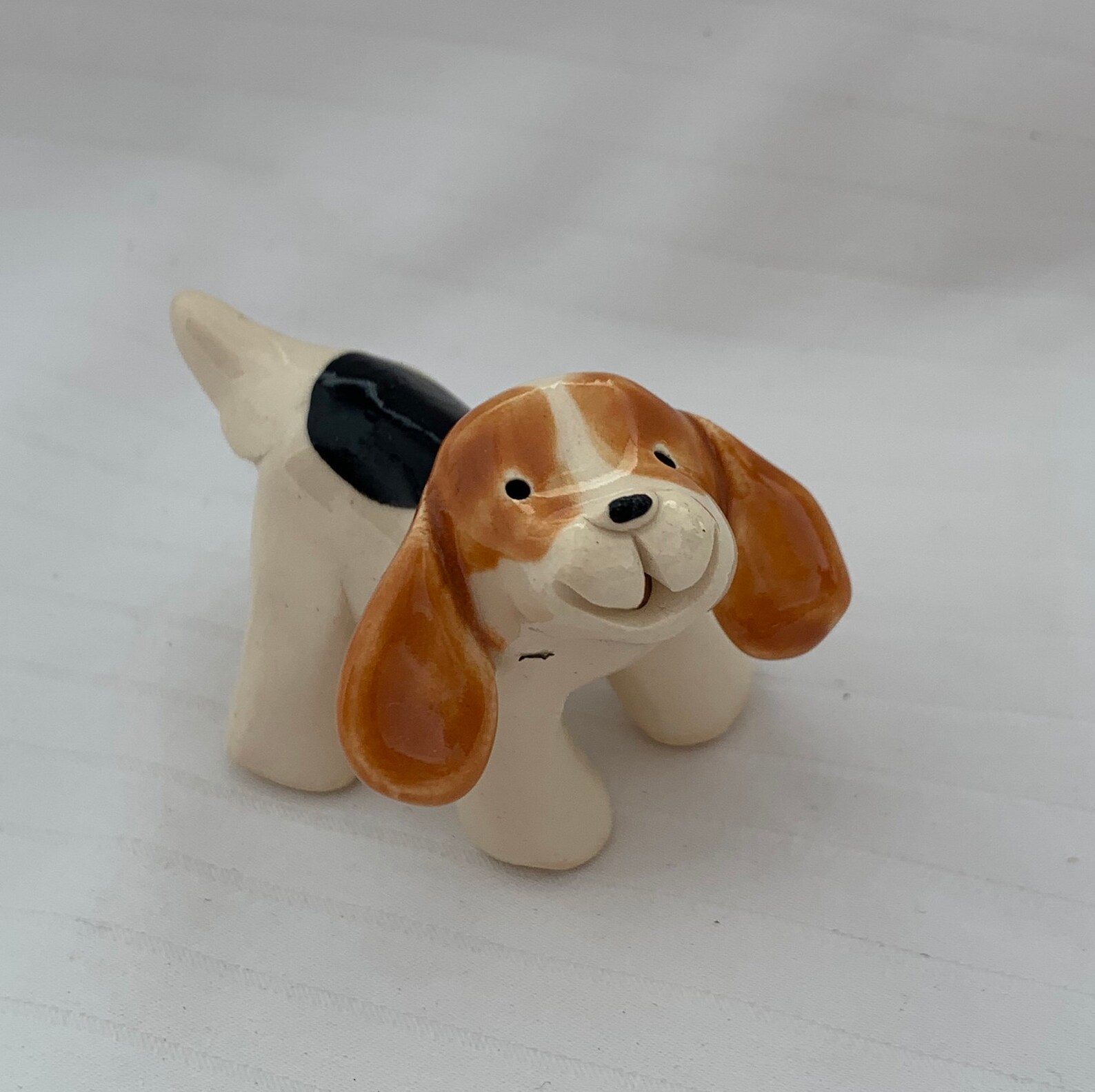 Hound Dog Clay Figure - Etsy