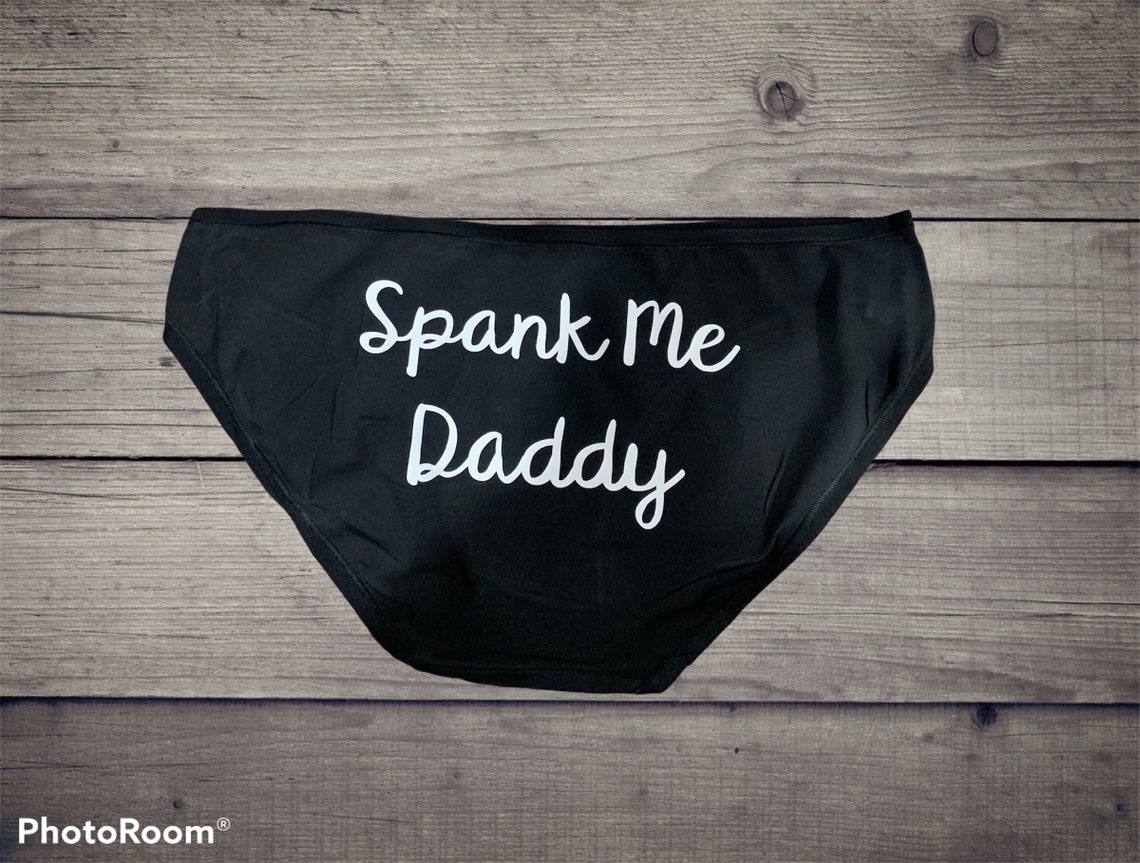 Spank Me Daddy Underwear Spank Me Daddy Pantiesspank Me Etsy