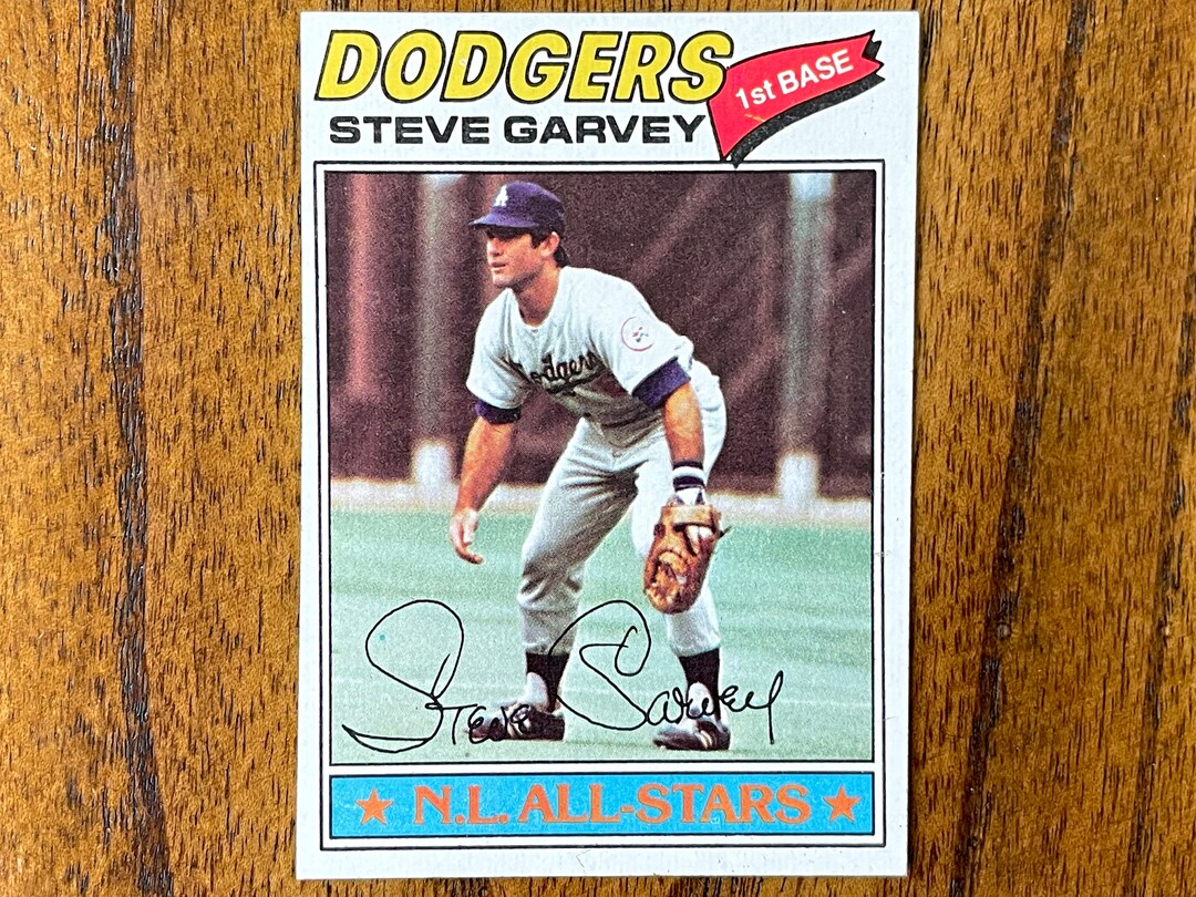 1977 Steve Garvey Topps Baseball Card #400, Sharp Corners, No Creases ...