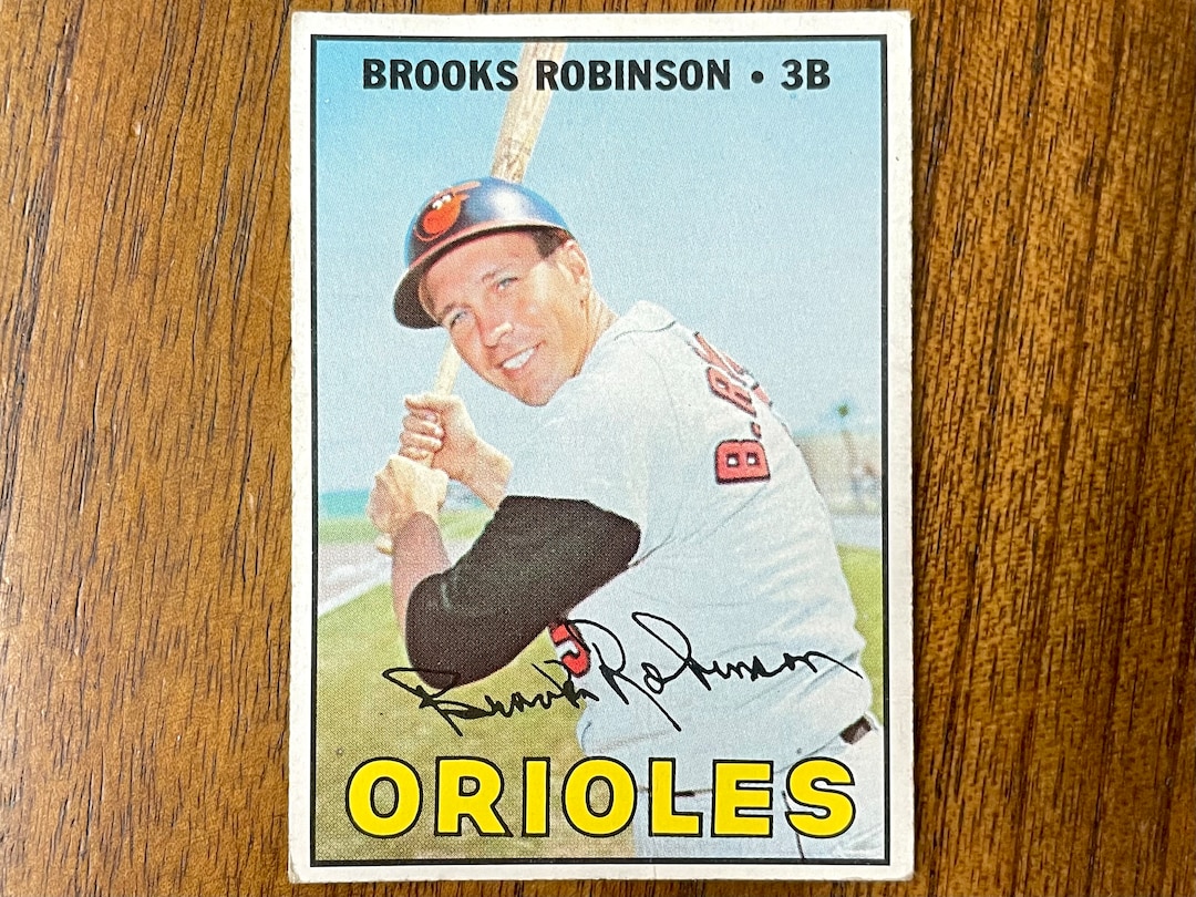 1967 Brooks Robinson High Number Topps Baseball Card #600 TC - Etsy