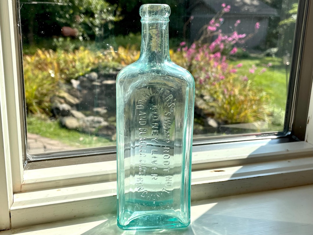 1800’s Dr Kilmer’s Swamp Root Liver & Kidney Medicine Bottle, No Chips ...