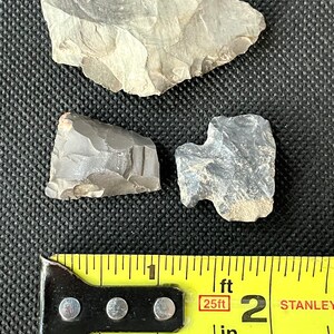 Antique Authentic Flint Native American Artifacts, Possible Sioux or ...