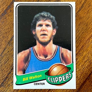 1979 Bill Walton Topps Basketball Card 45 Sharp Corners No - Etsy