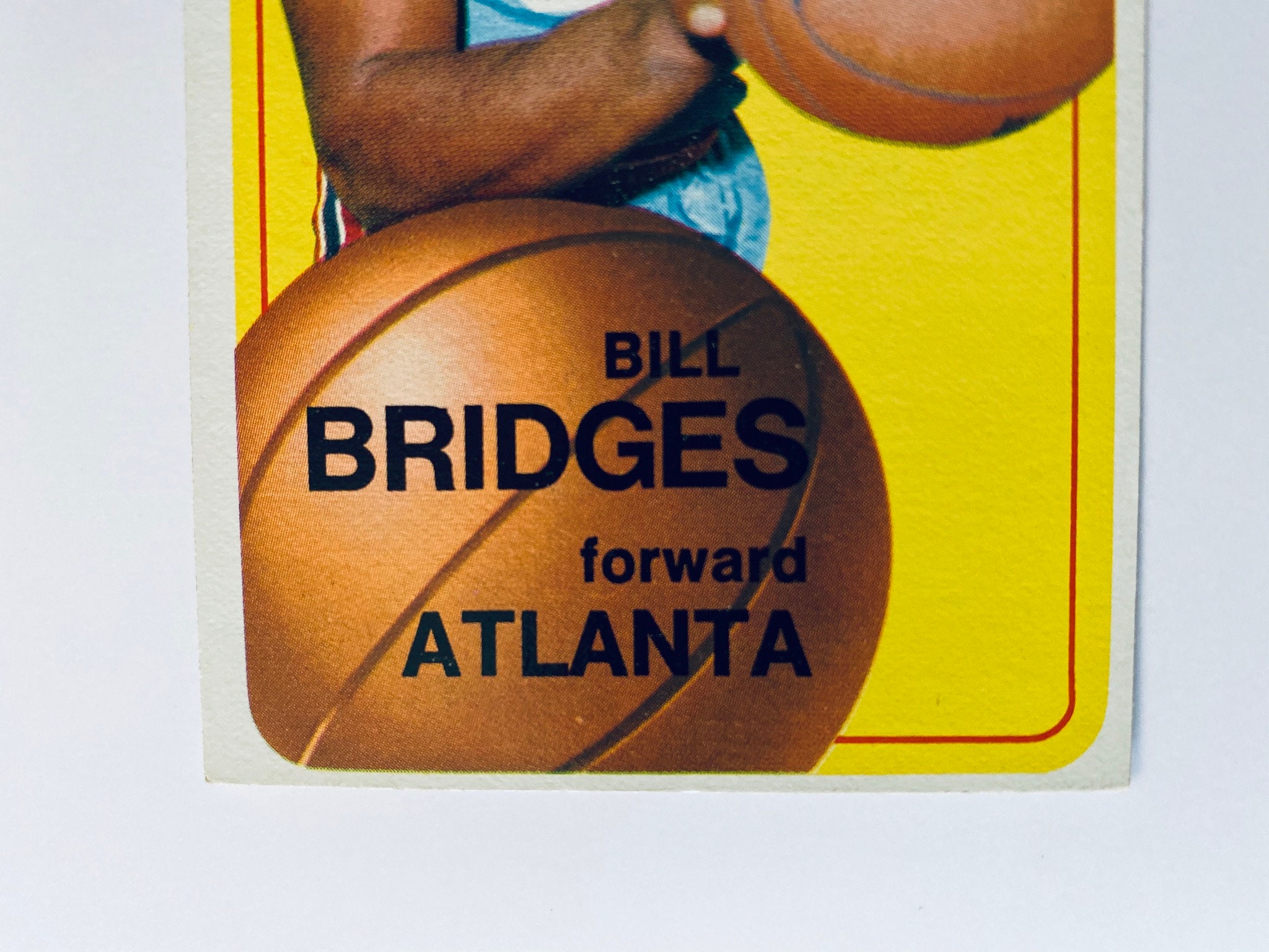 1970 Bill Bridges Topps Basketball Card in Near-mint/mint 8 - Etsy