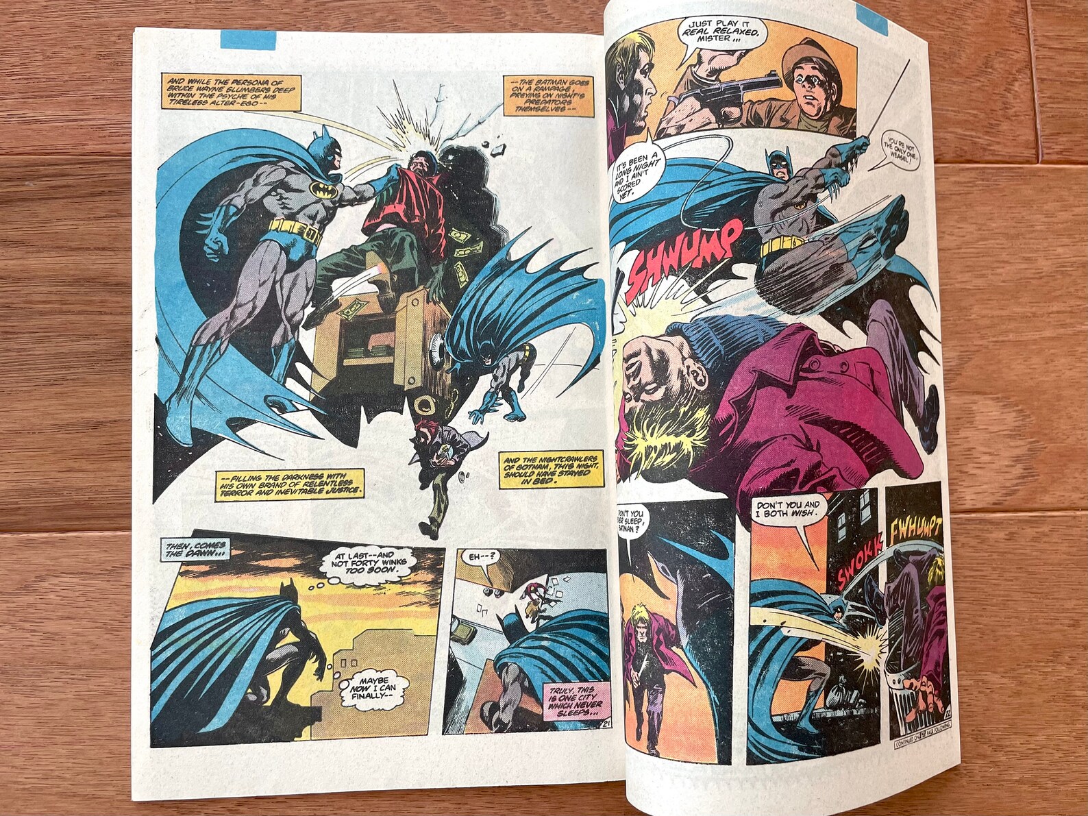 1985 Batman Comic Issue 383 a Night in the Life of Batman - Etsy