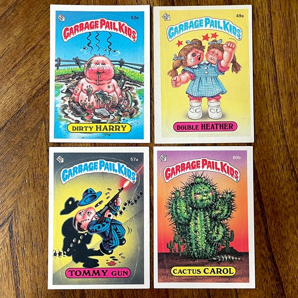 Garbage Pail Cards - Etsy