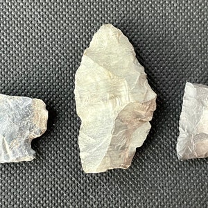 Antique Authentic Flint Native American Artifacts, Possible Sioux or ...