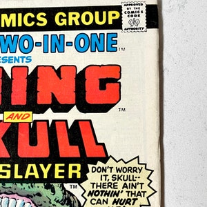 1977 the Thing and Skull the Slayer Marvel Two-in-one 35 Comic Book ...