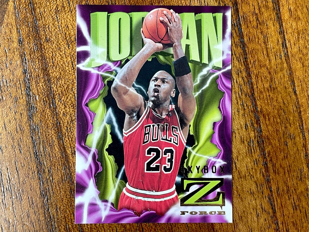 1996 Michael Jordan Skybox Z-force Card 11, Sharp Corners, No Creases ...