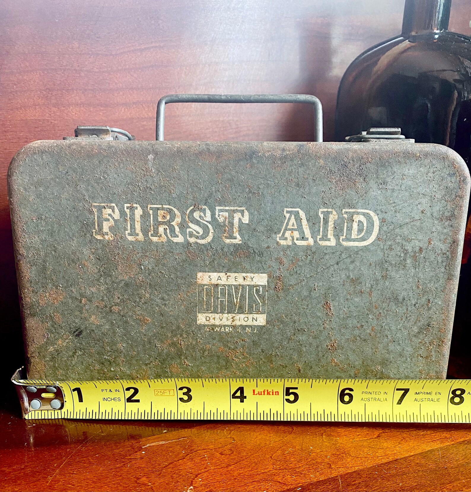 Vintage First Aid Safety Kit Made by Davis Division in Newark | Etsy