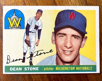 1955 Topps Andy Carey Baseball Card 20, No Creases - Etsy