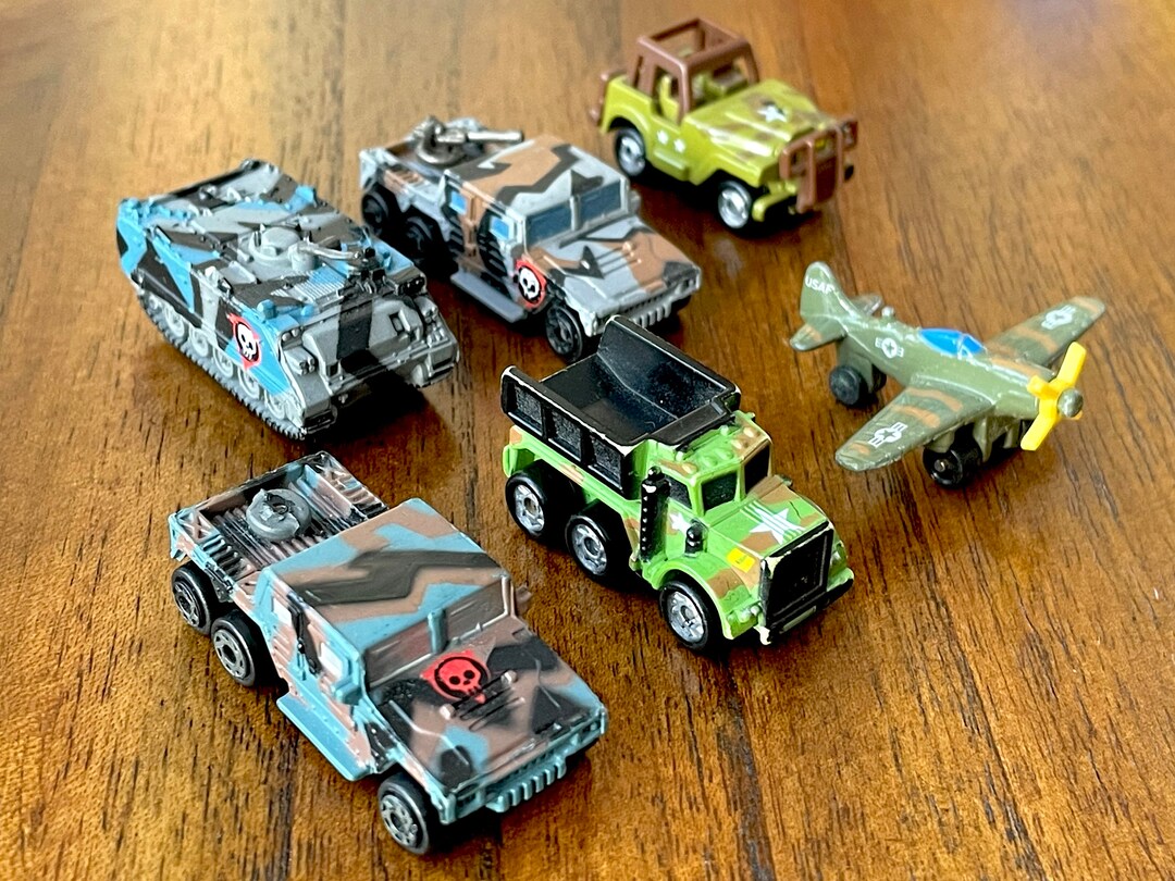 1980s-1990s Micro Machines Military Vehicles, Various Brands, Galoob ...