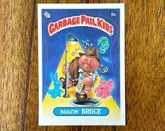 1985 Fat Matt 2** Star Matte Back Garbage Pail Kids Series 1 Card #26b ...
