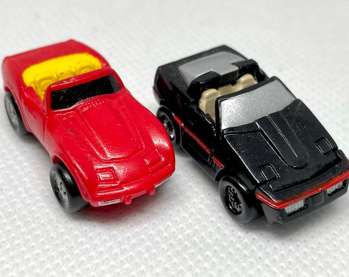 1980’s Micro Machines Convertible Corvettes, Deluxe Galoob With Opening ...