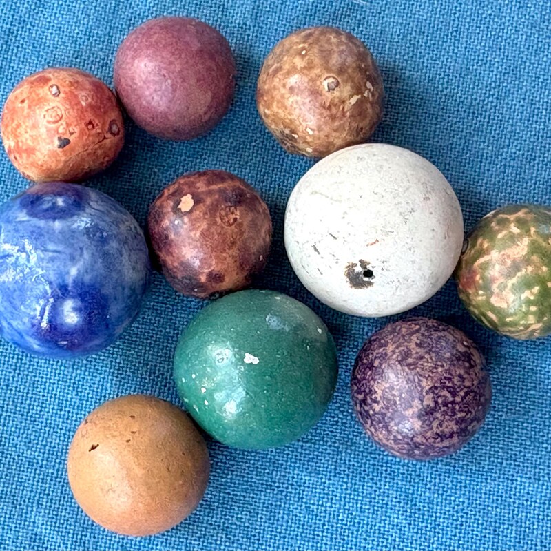 Antique Marbles - Etsy