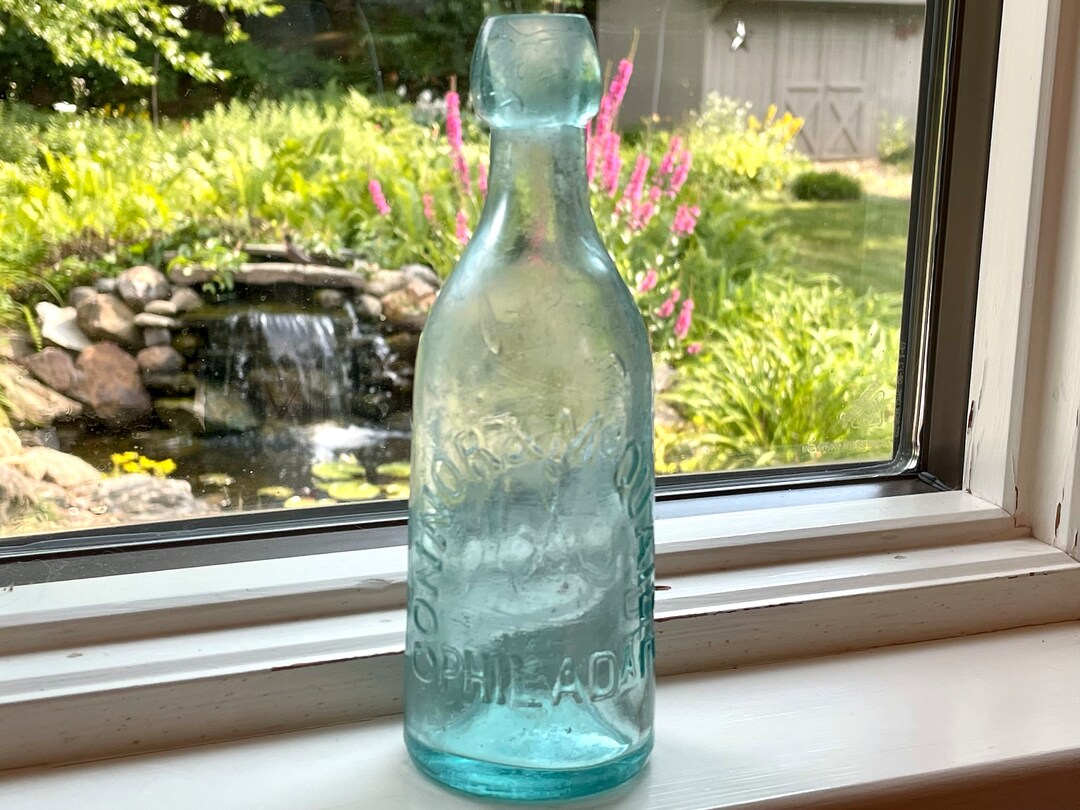 1800s Connor & Mcquaide Blob Top Soda Bottle, Philadelphia, PA, No ...