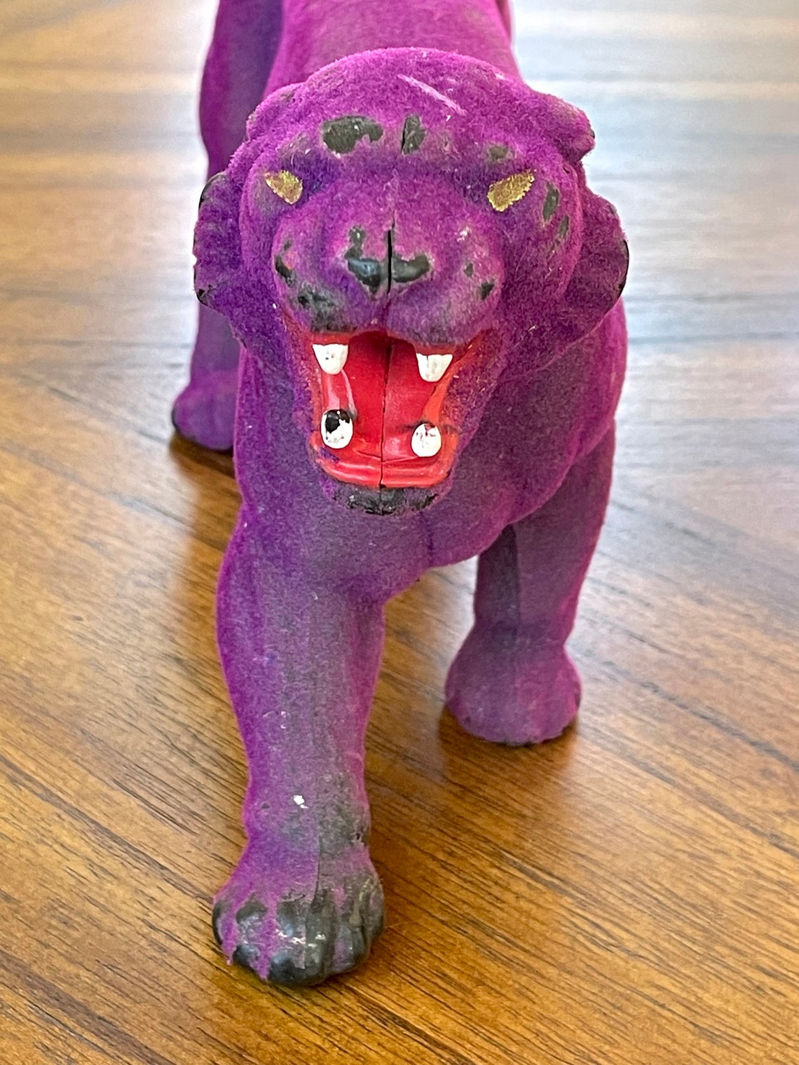 1981 He-man MOTU Purple Panther Action Figure With Saddle (no Strap ...