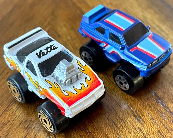 1987 Roadchamps Micro Machines Trucks Set of Two - Etsy