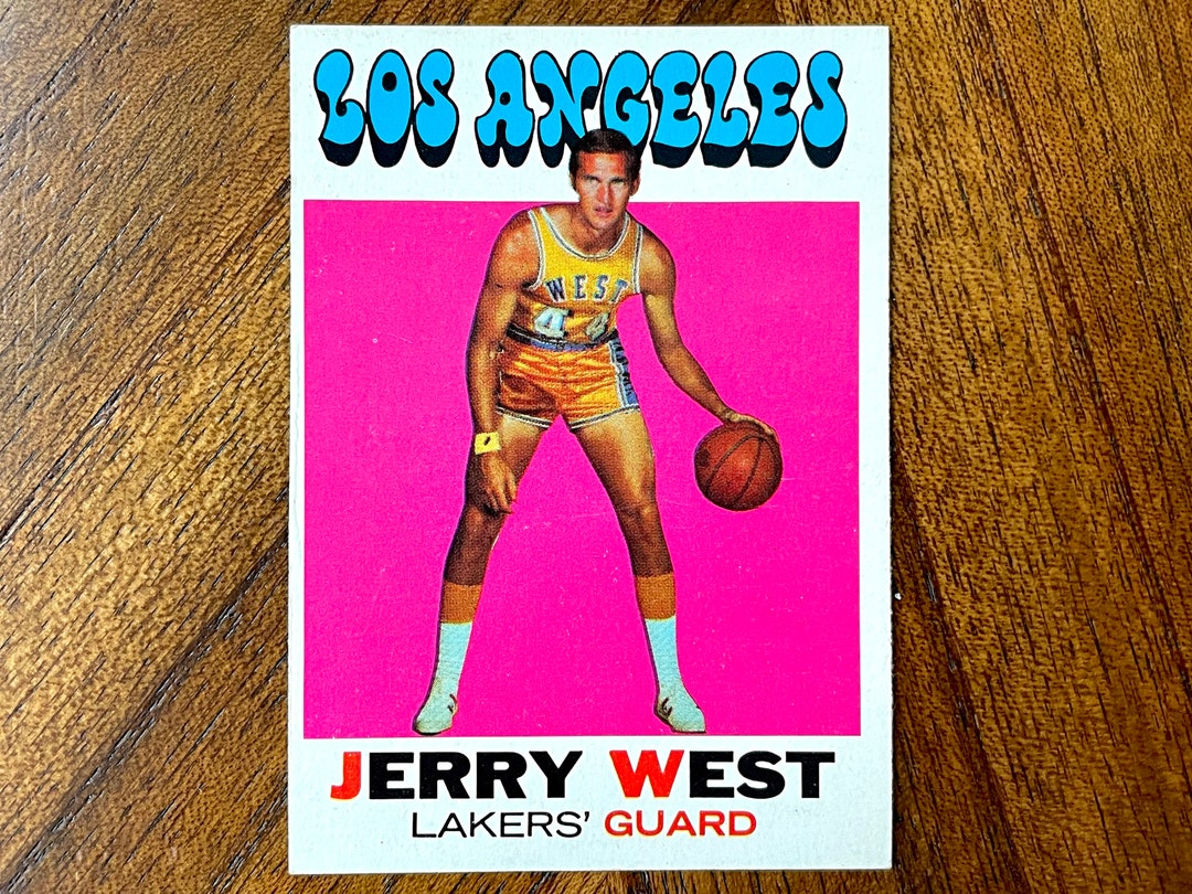 1971 Jerry West Topps Basketball Card #50 - Etsy