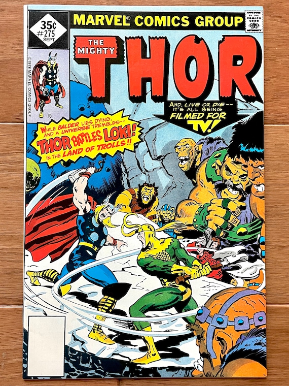 Thor Loki Comic Cover