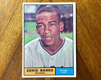 1961 Ernie Banks - Etsy