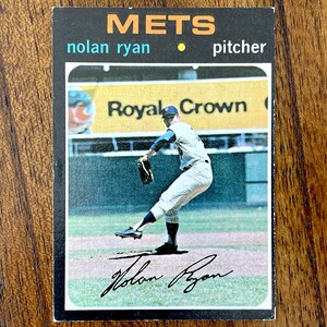 1971 Nolan Ryan Topps Baseball Card 513, No Creases - Etsy