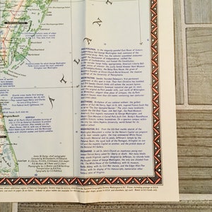 1956 Nation Capital Map, Original Print National Geographic - Etsy