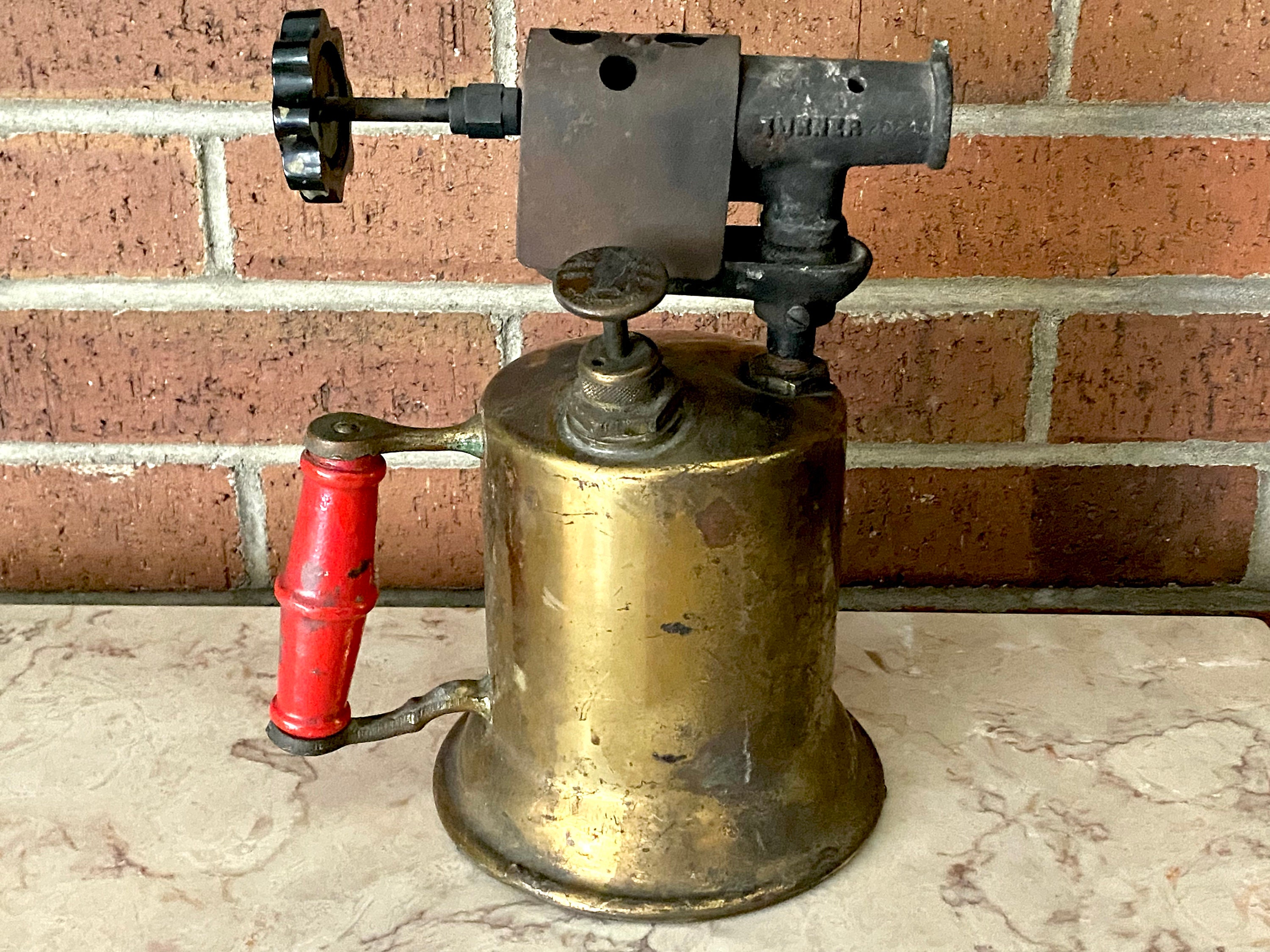 Craft Supplies & Tools Antique Turner Gasoline Torch Home & Hobby etna ...