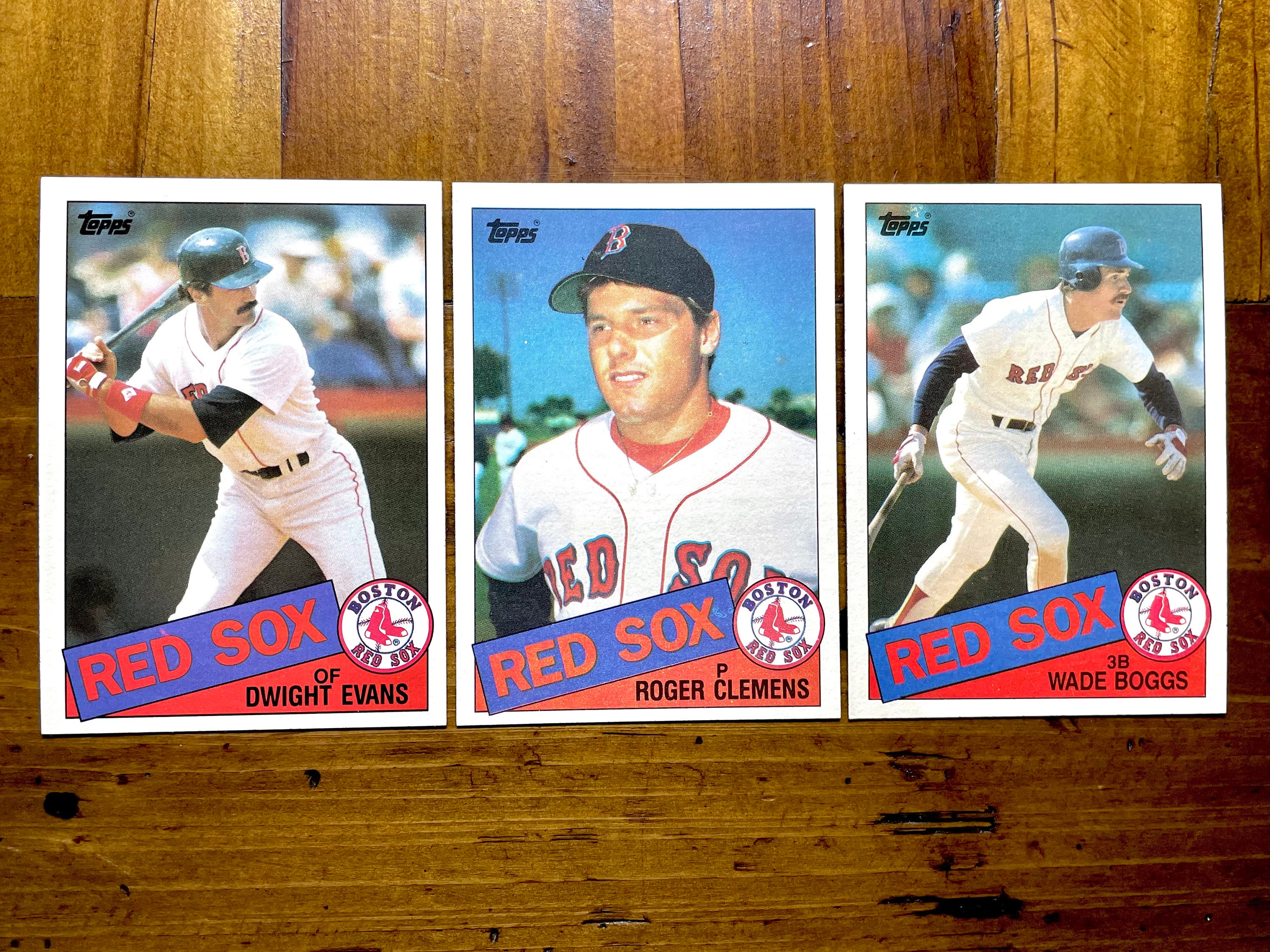 Roger Clemens Red Sox Card
