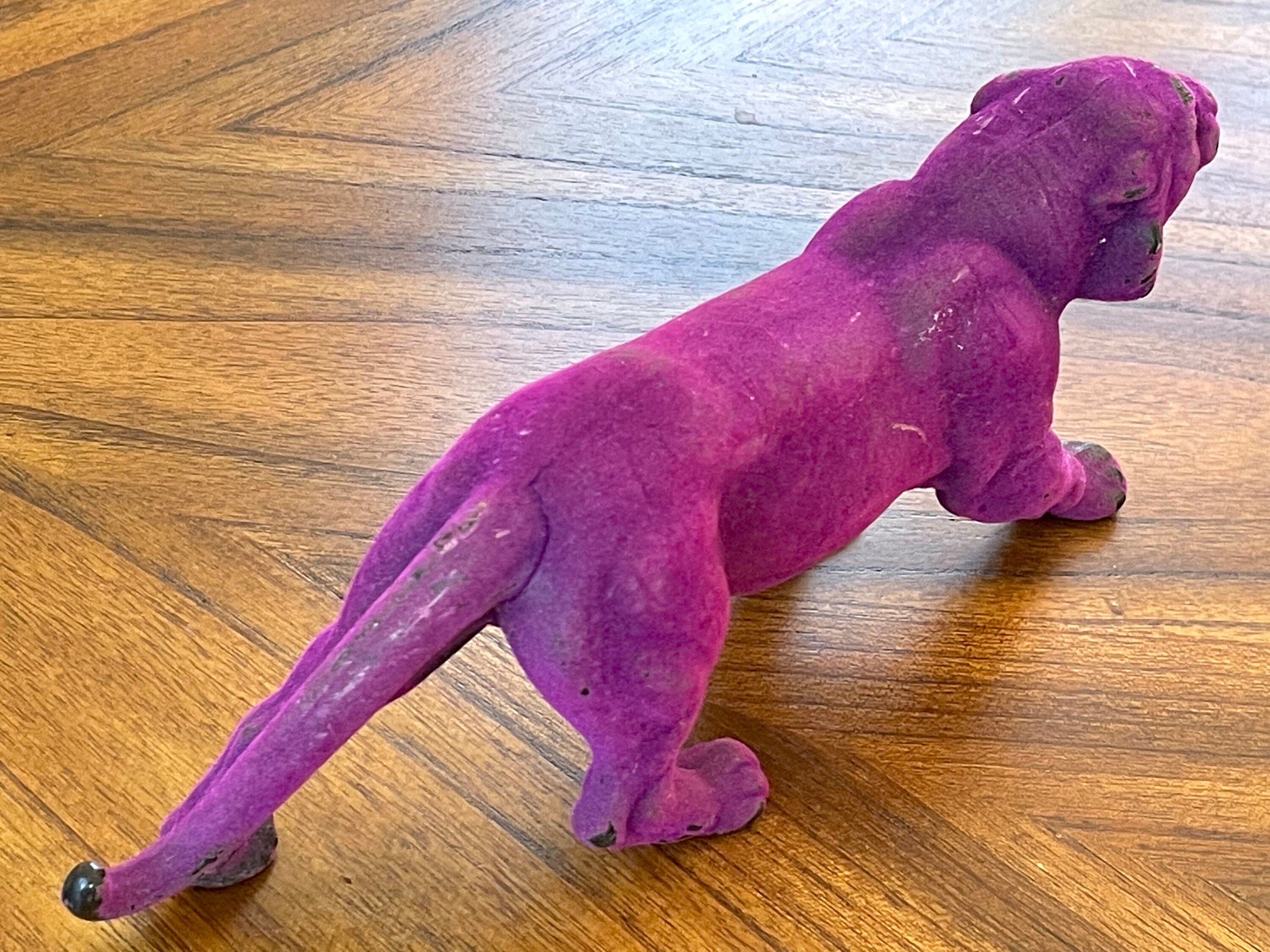 1981 He-man MOTU Purple Panther Action Figure With Saddle (no Strap ...