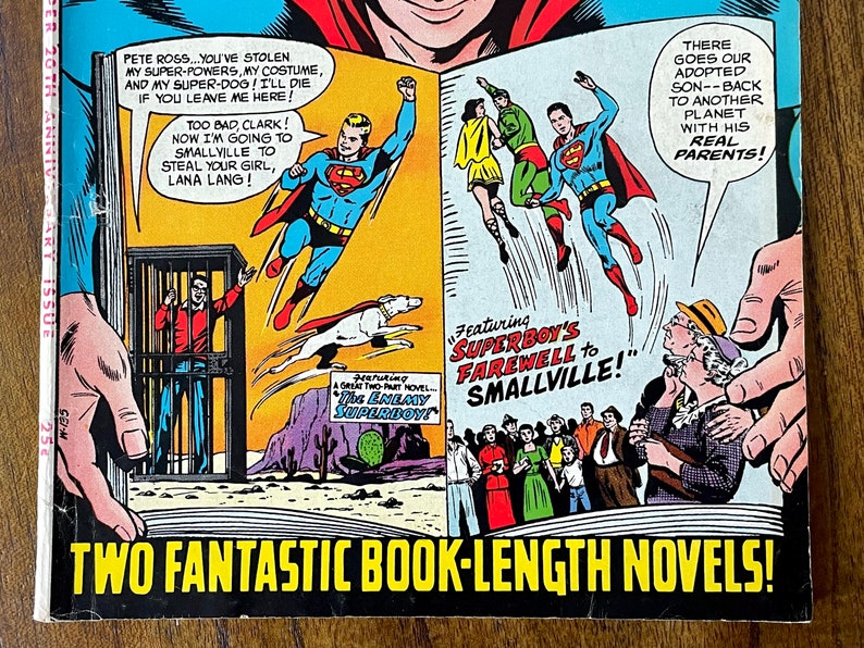1969 Superboy Giant #156 20th Anniversary Issue, Silver Age Comic - Etsy