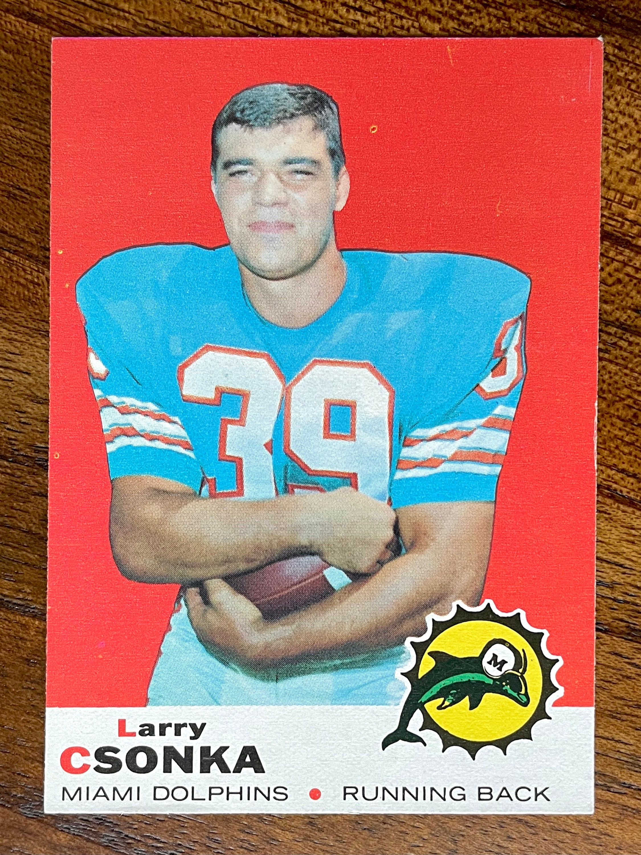 1969 Larry Csonka RC Topps Football Card 120 No Creases - Etsy