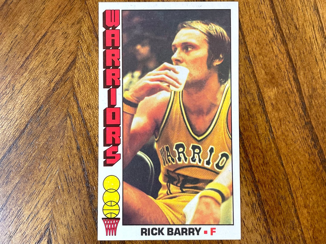 1976 HOF Rick Barry Topps Basketball Card 50, Sharp Corners, No Creases ...