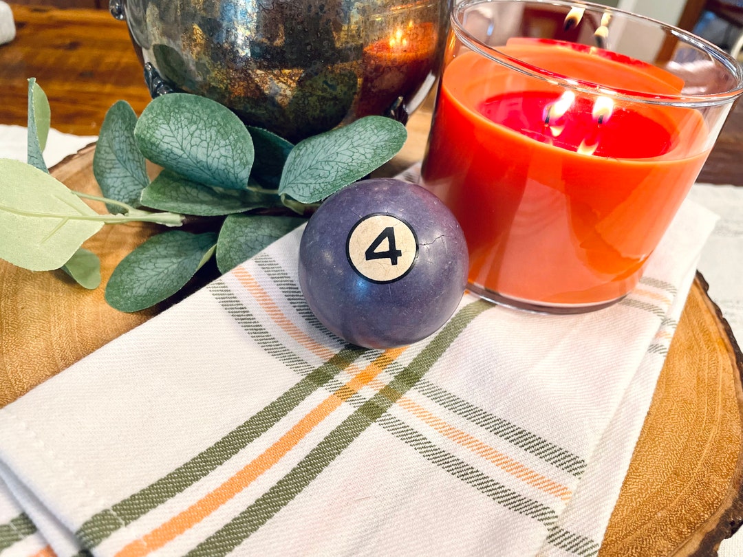 Early 1900’s Clay Billiards Ball #4 in Beautiful Condition - Etsy