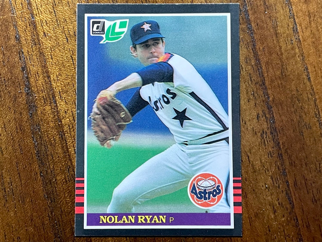 1985 Nolan Ryan Leaf Baseball Card #216, Sharp Corners, No Creases ...