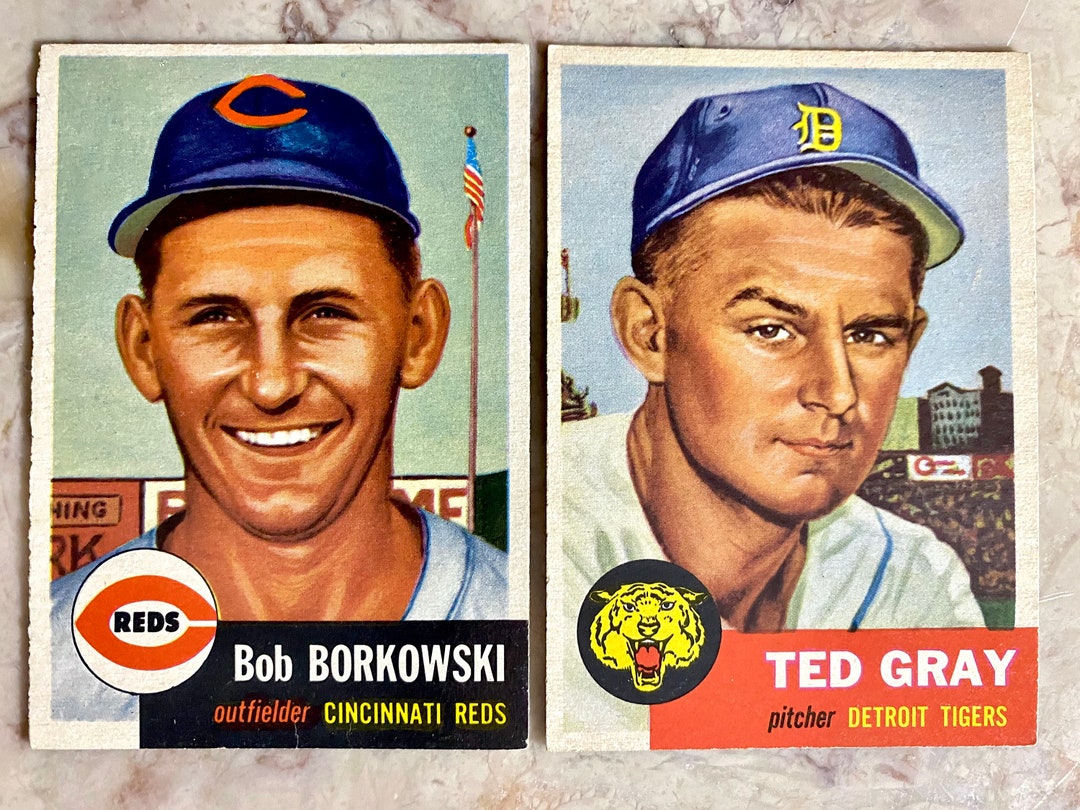 1953 Topps Bob Borkowski DP & Ted Gray DP Baseball Cards - Etsy Österreich